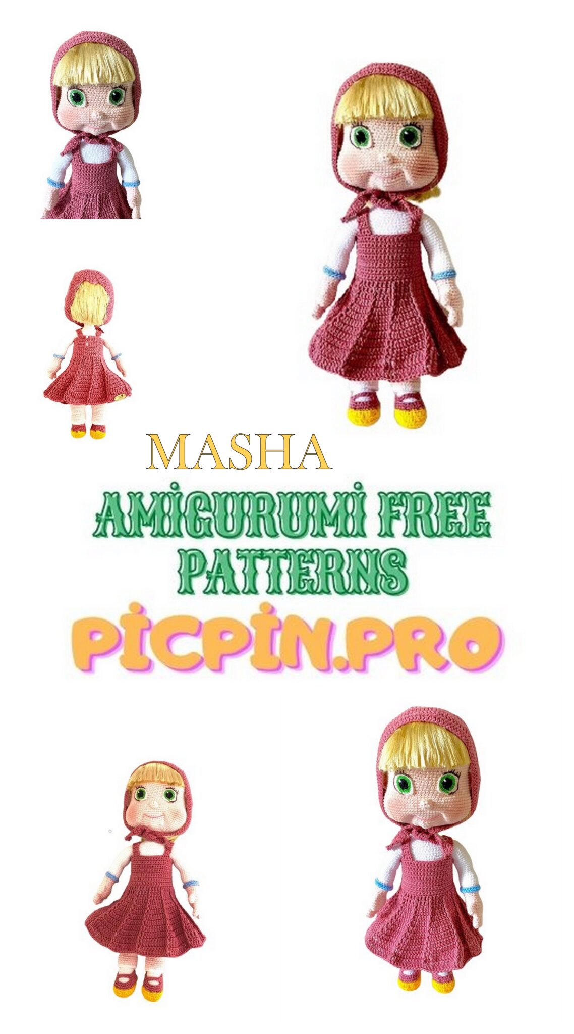 Masha Amigurumi Free Pattern – Amigurumi – Picpin.pro