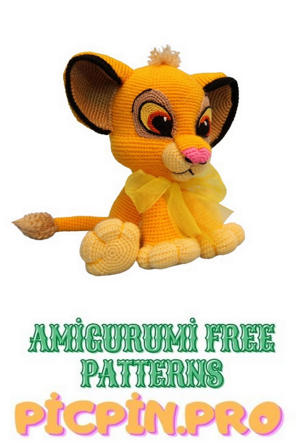 Amigurumi King Lion Simba Free Crochet Pattern – Amigurumi – Picpin.pro