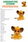 Amigurumi King Lion Simba Free Crochet Pattern – Amigurumi – Picpin.pro